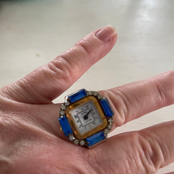 Finger Ring Watch - Etsy