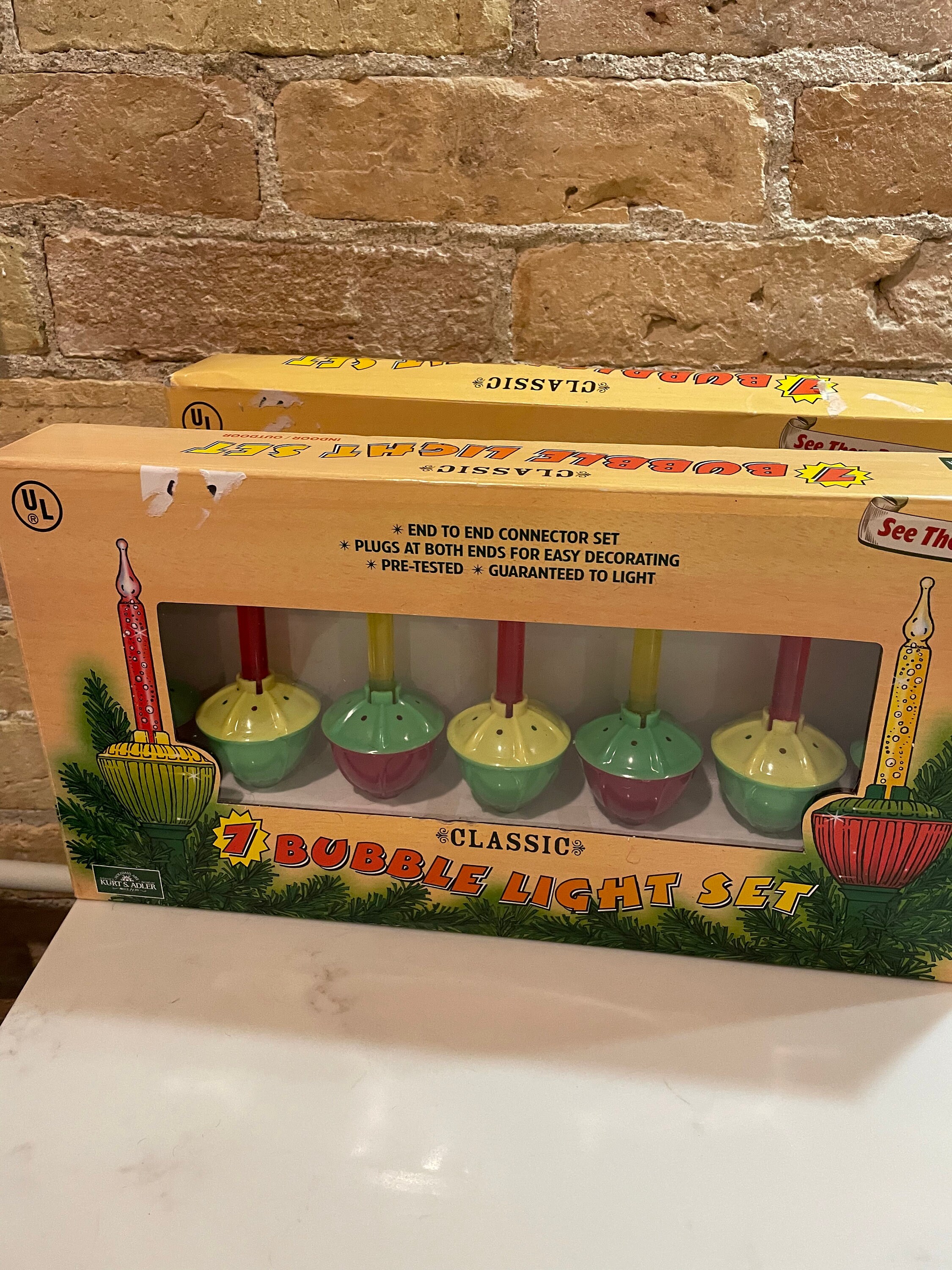 Reproduction Bubble Christmas Lights ,new in Box, 2 Sets, Sold ...