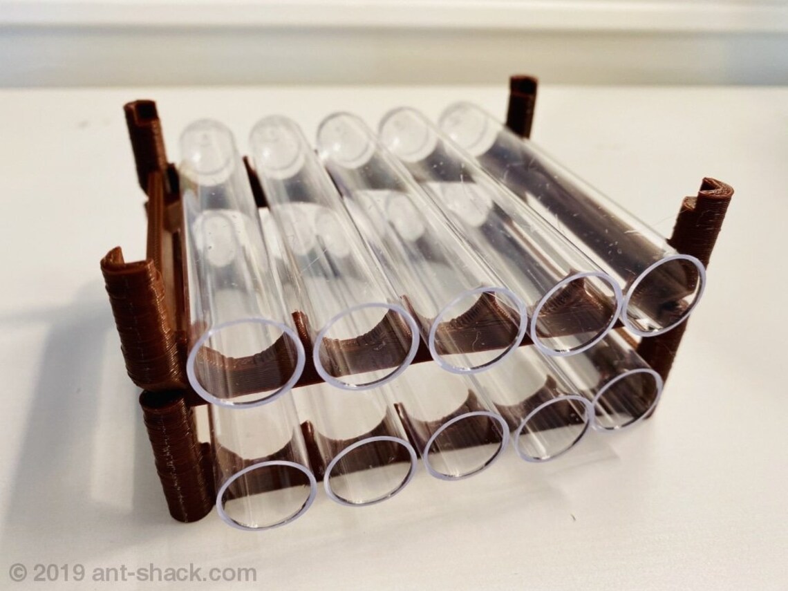 Stackable Test Tube Rack incl. Test Tubes & Cotton Premium - Etsy