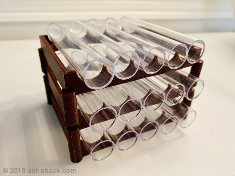 Stackable Test Tube Rack incl. test tubes & cotton Premium | Etsy