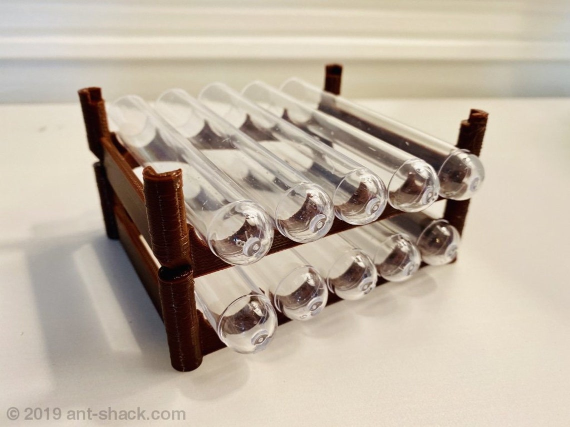 Stackable Test Tube Rack incl. Test Tubes & Cotton Premium - Etsy