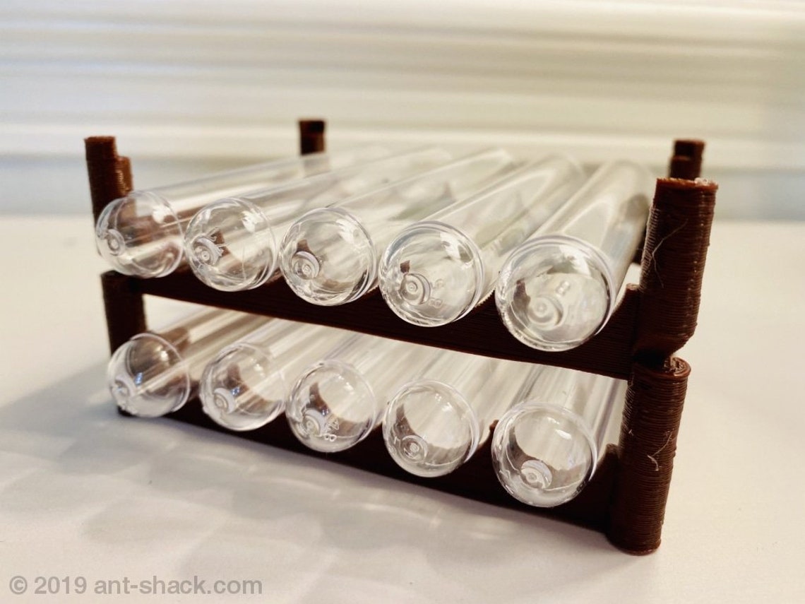 Stackable Test Tube Rack incl. Test Tubes & Cotton Premium - Etsy