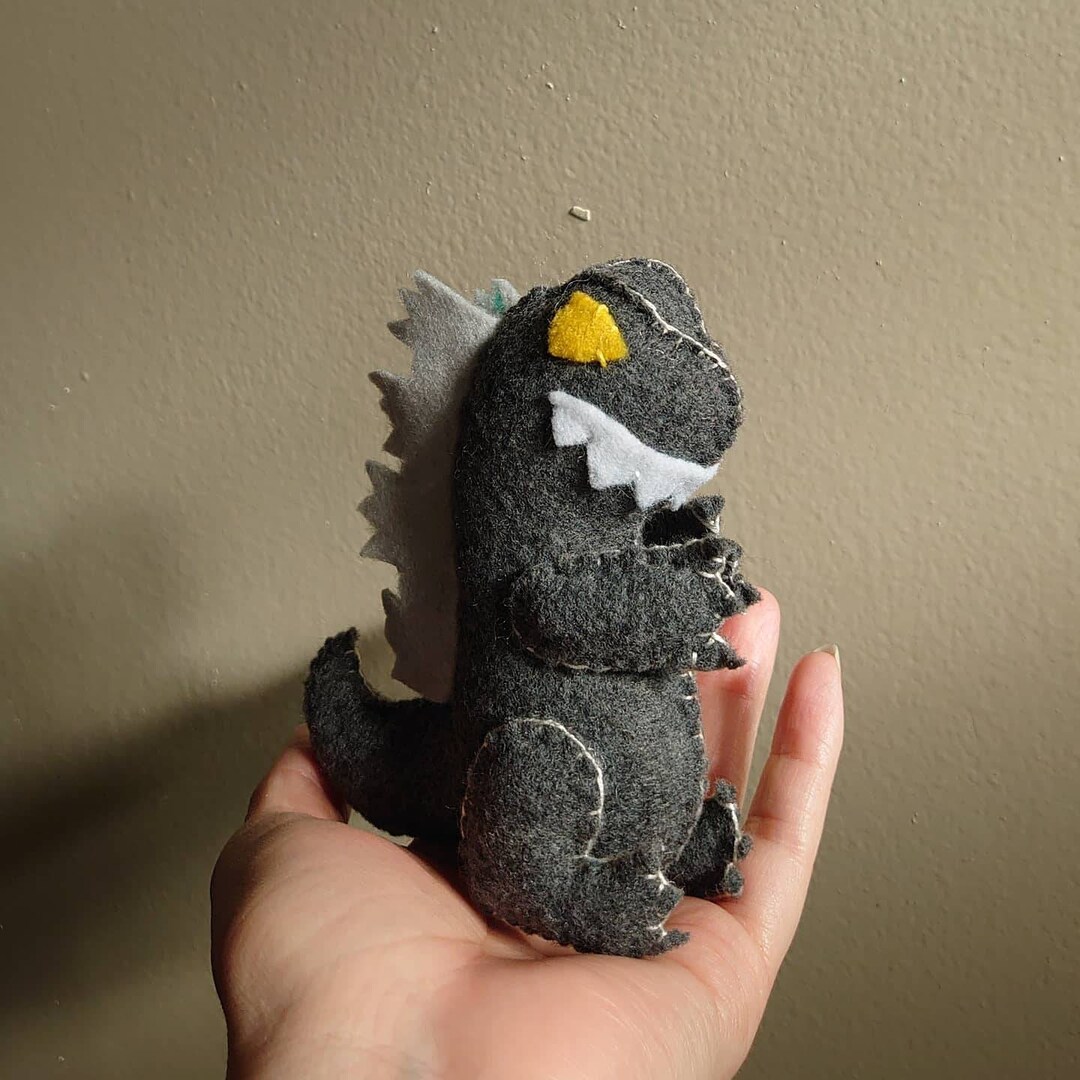 Godzilla Mini Monster Feltie Godzilla OR Black Light NUCLEAR GODZILLA ...