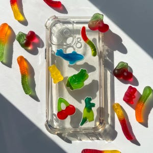 3D Stickers Gummy Сandy, Gummies, Jelly Sweets Aesthetic Puffy Sticker ...