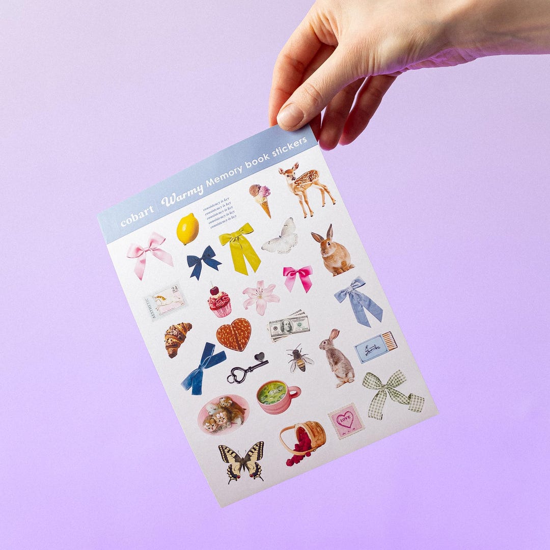 5 Sticker Packs for Journals, Planners, Notebooks, Diaries, Albums ...