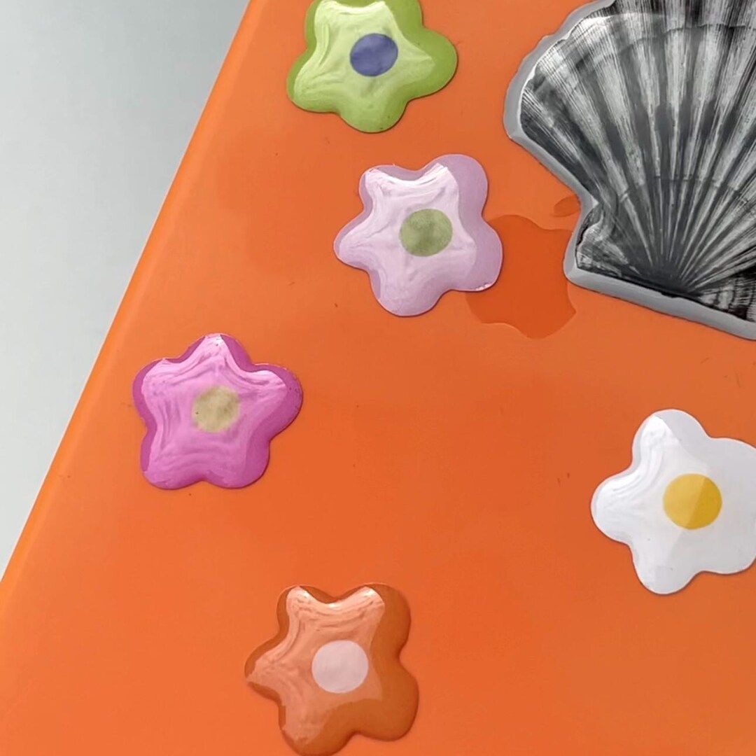 3D Daisies Stickers Cute Deco Sticker Sheet for Dopamine Decor, Books ...