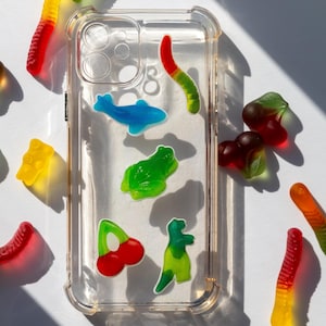 3D Stickers Gummy Сandy, Gummies, Jelly Sweets Aesthetic Puffy Sticker ...