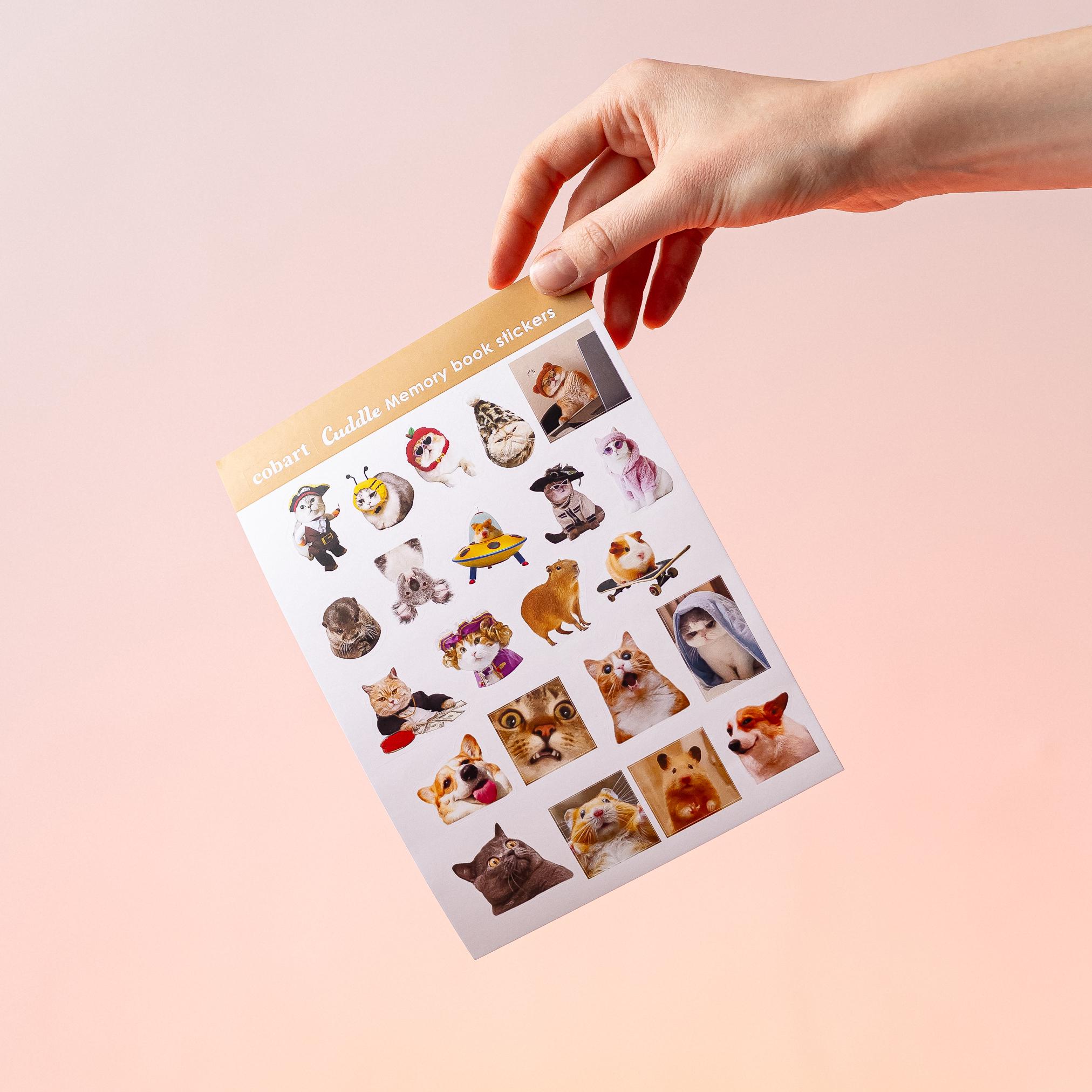 5 Scrapbook Sticker Packs for Journals, Planners, Notebooks, Diaries ...