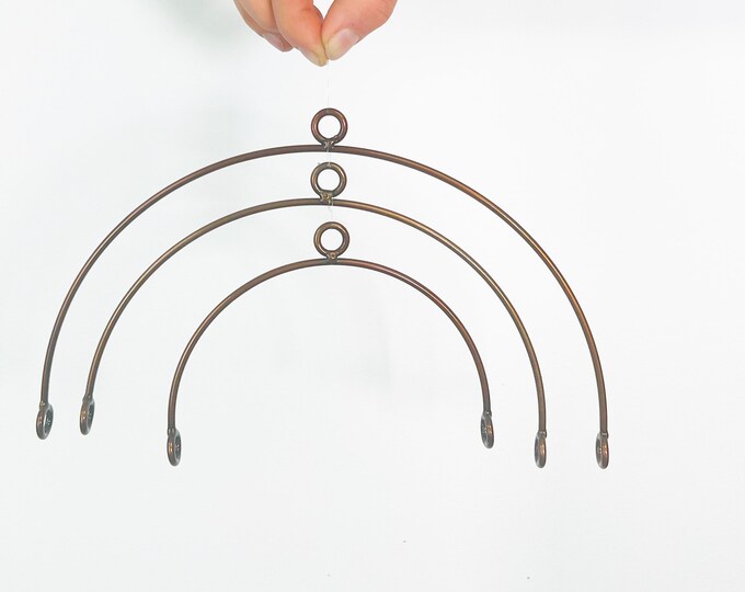 Mobile Frames Set / Baby Mobile Frames / Hanging Mobile / Metal Arches ...