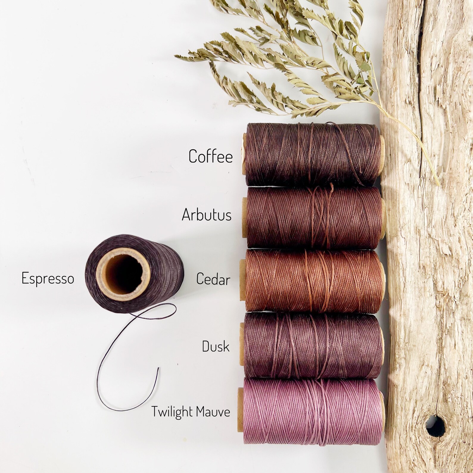 1mm Waxed Polyester Cord / 5-pack Choose Your Own Colours / - Etsy