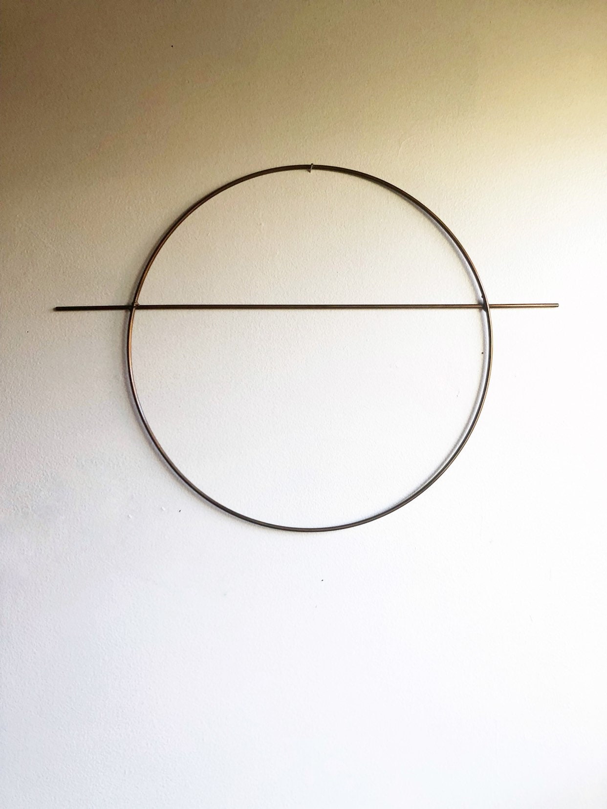 Copper Coloured Circle Frame/ Macrame Supplies/dreamcatcher - Etsy