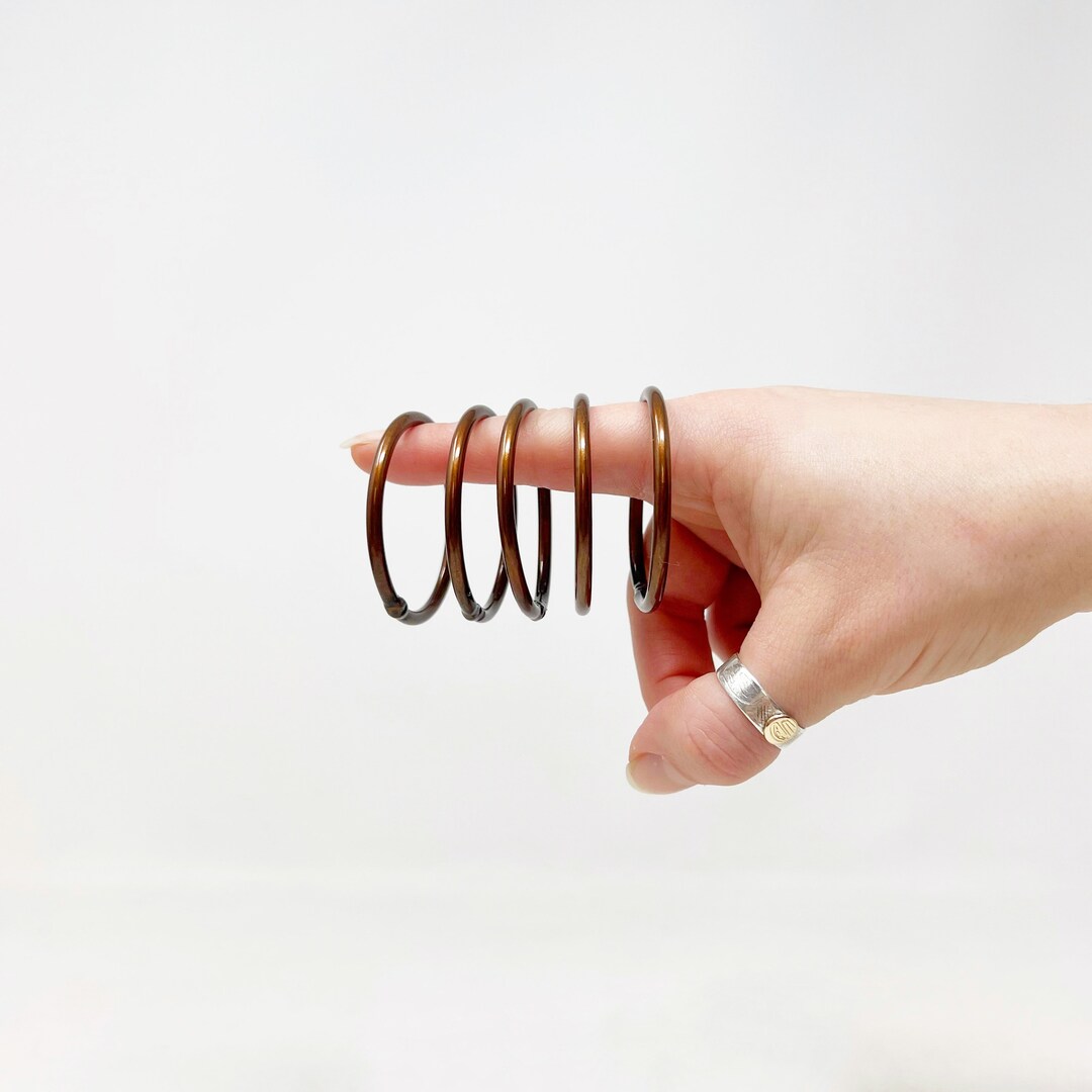 2" Metal Craft Rings: Sturdy Steel O-rings for Macrame - Etsy