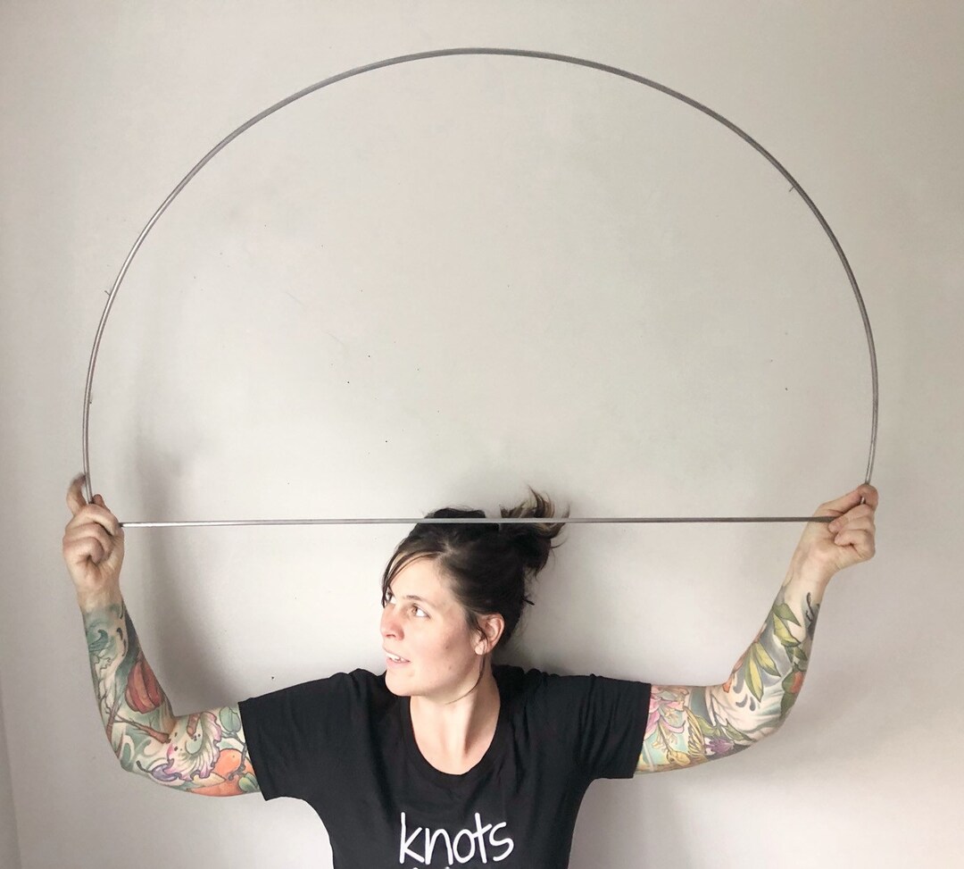XL Metal Half Circle Frame: Macrame, Weaving, and Wedding Decor - Etsy