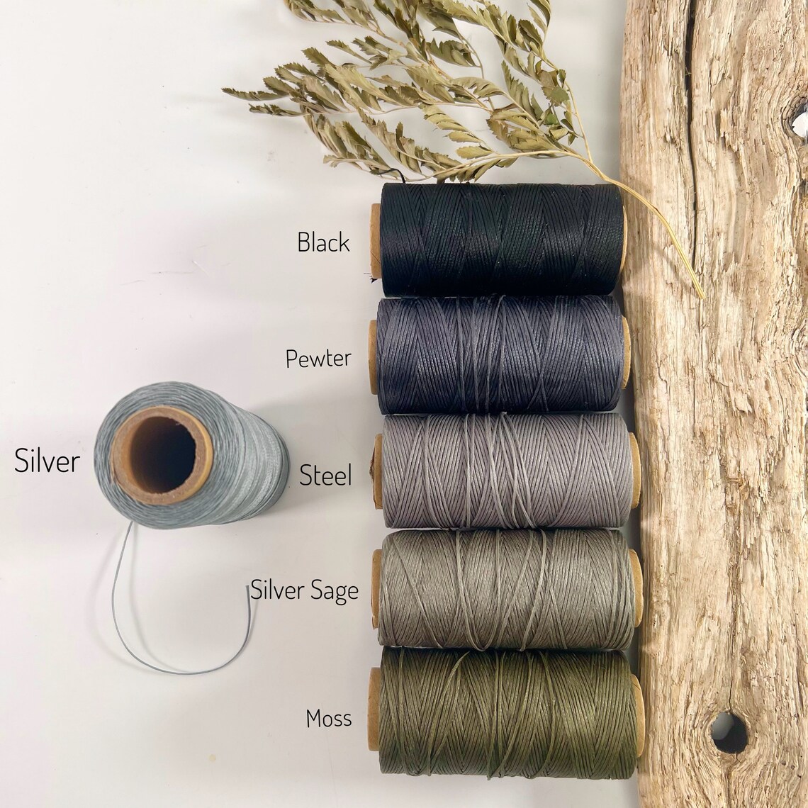 1mm Waxed Polyester Cord / 5-pack Choose Your Own Colours / - Etsy