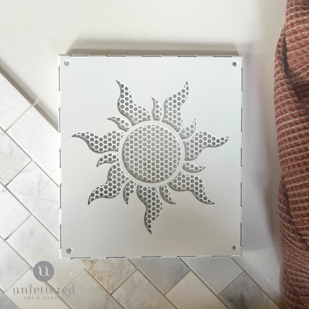 Exhaust Fan Vent Cover / Custom Register Covers / Beautiful Bathroom ...