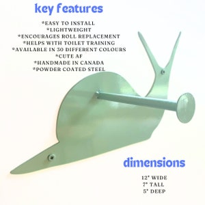 Snail Toilet Paper Roll Holder / Cute Toilet Paper Dispenser / Snail ...