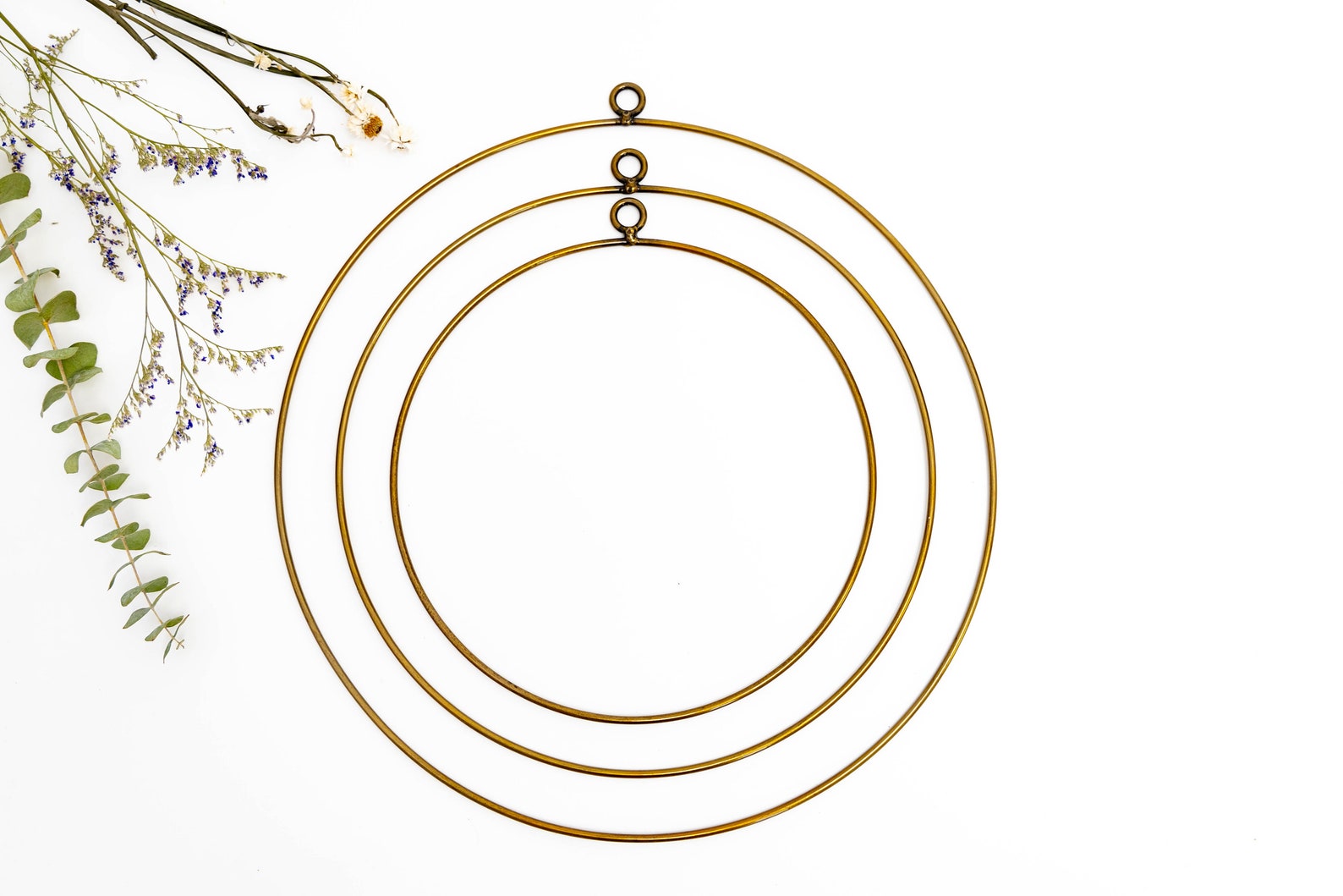 Copper Coloured Circle Frame/ Macrame Supplies/dreamcatcher - Etsy