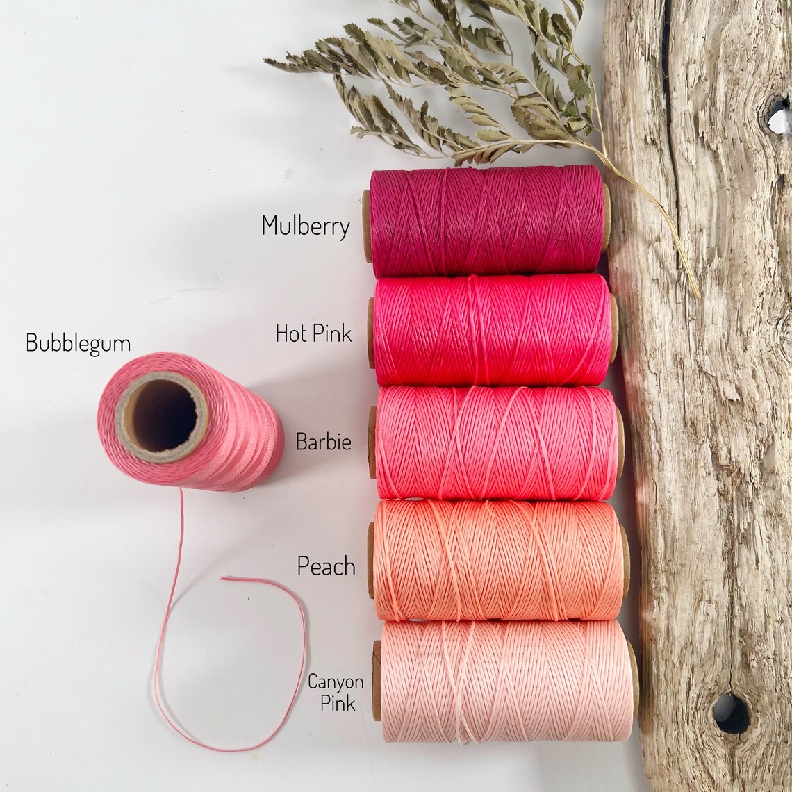 1mm Waxed Polyester Cord / 5-pack Choose Your Own Colours / - Etsy