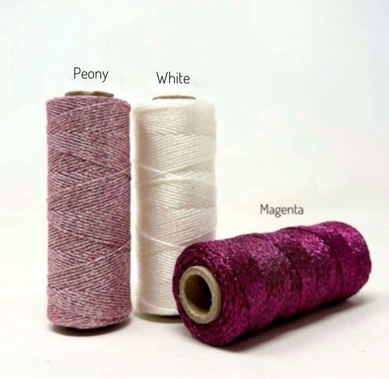 Metallic 1mm Shimmer String/1mm Lurex Shimmer String/ Copper - Etsy