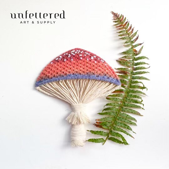 Mushroom Frame / 3D Macrame Mushroom/ DIY Magic Mushroom Gift/ - Etsy ...