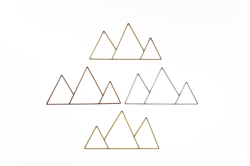 Mountainscape Wall Hanging/mountain Phase Frame/ Mountain - Etsy