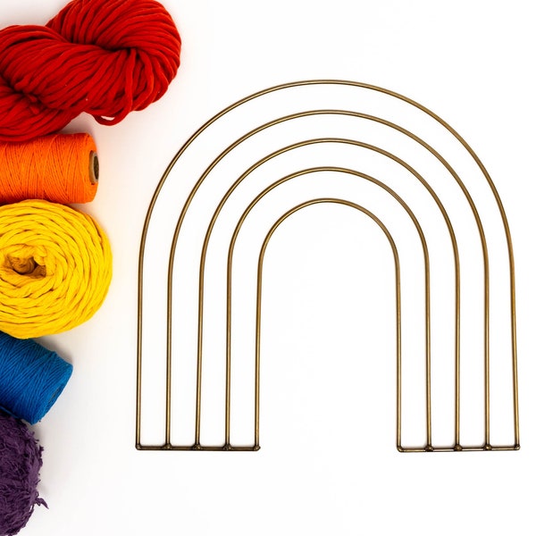 Rainbow Macrame Kit - Etsy