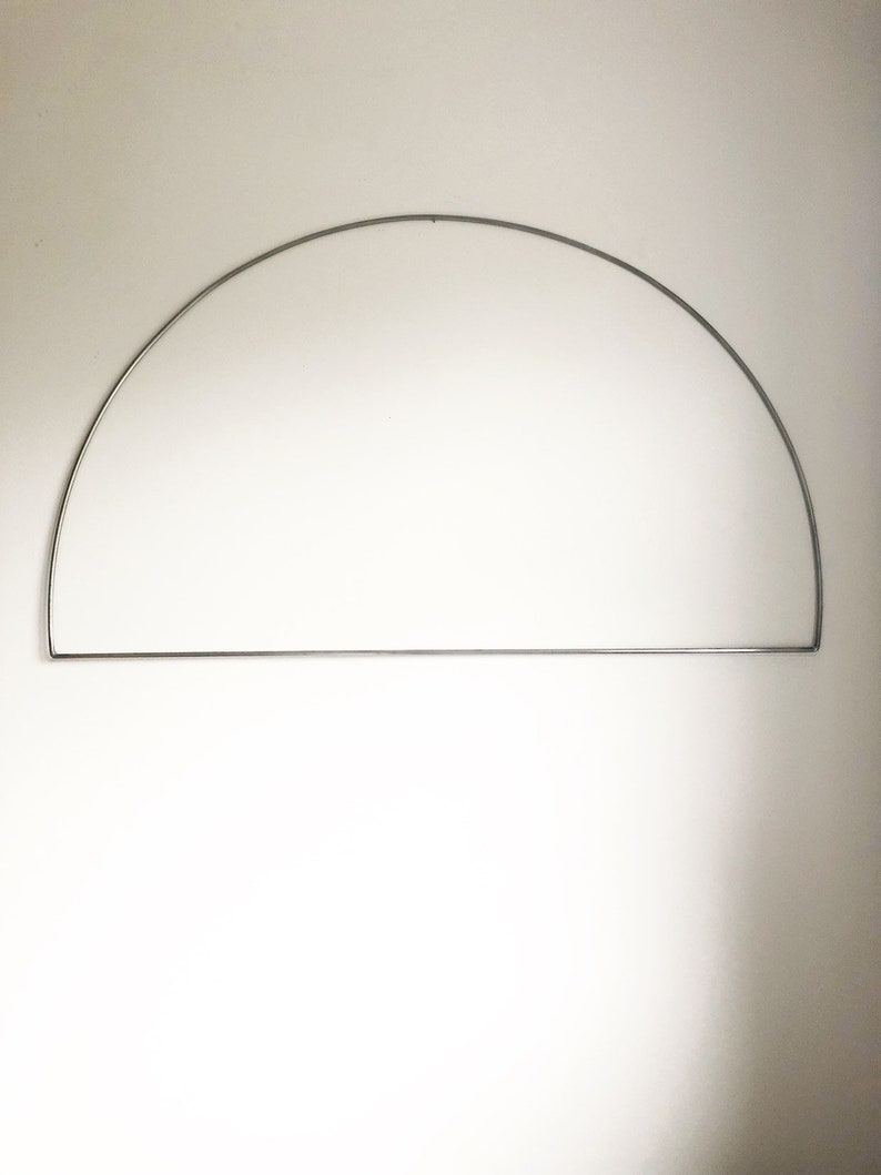 Extra Large Metal Half Circle/xl Half Moon Frame/ Macrame - Etsy Denmark