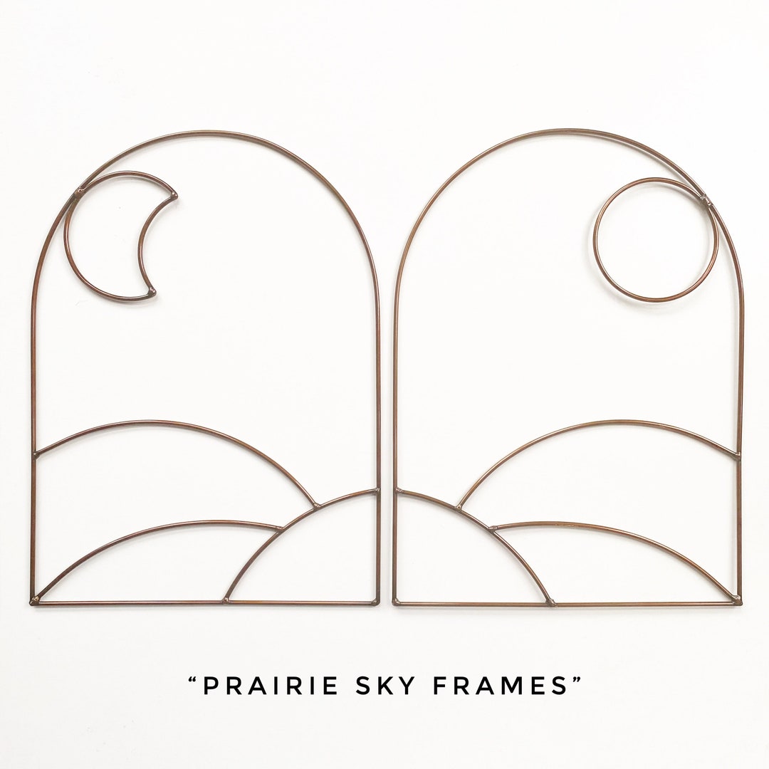 Sun and Moon Landscape Frames / Lunar and Solar Arch Loom / Abstract ...