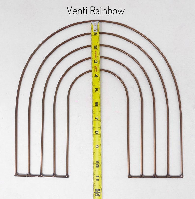Midcentury Modern Rainbow Frame / Woven Rainbow / Fibre | Etsy