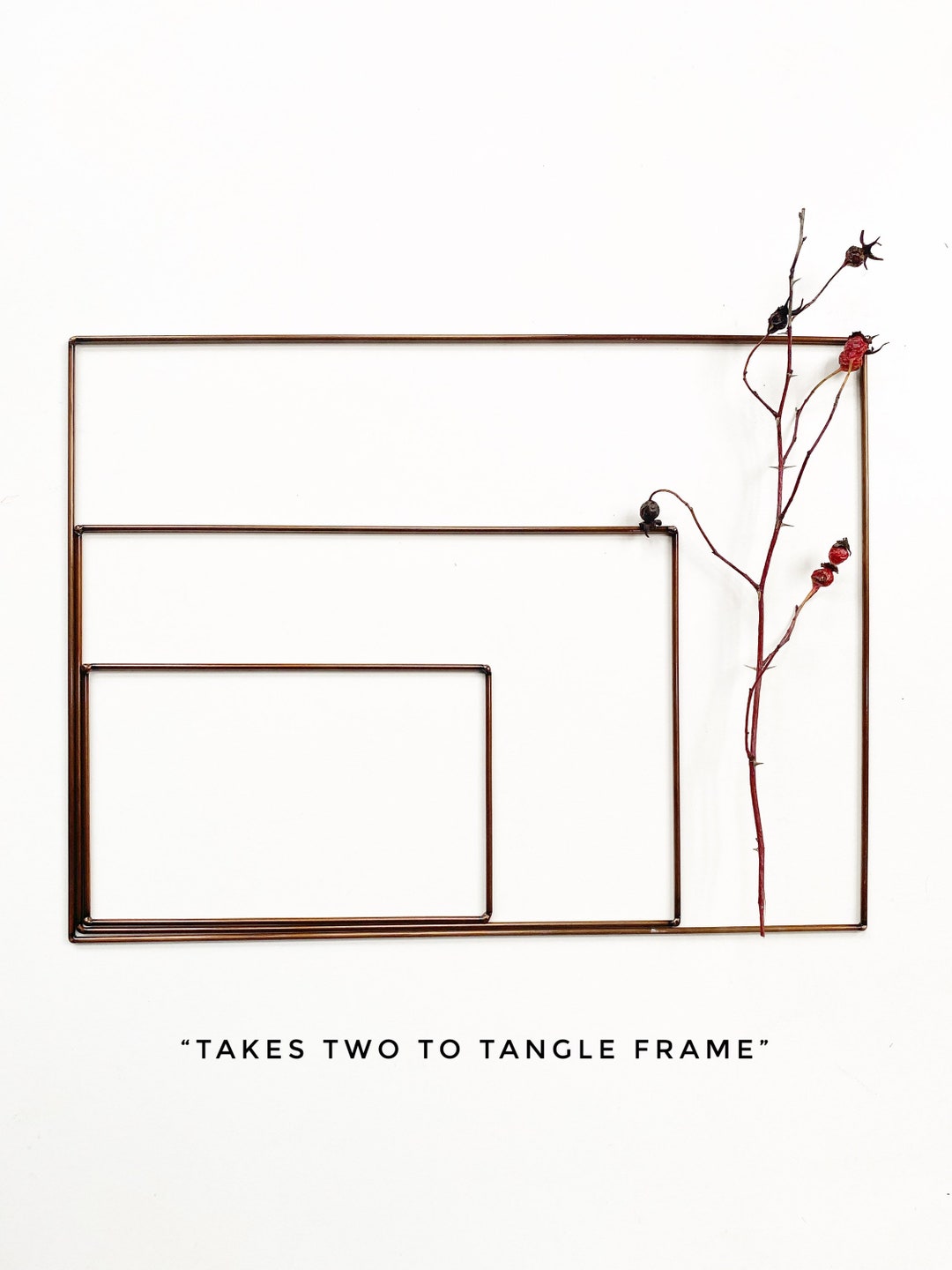 Rectangle Frame / Geometric Metal Shape / Rectangle Loom / DIY ...