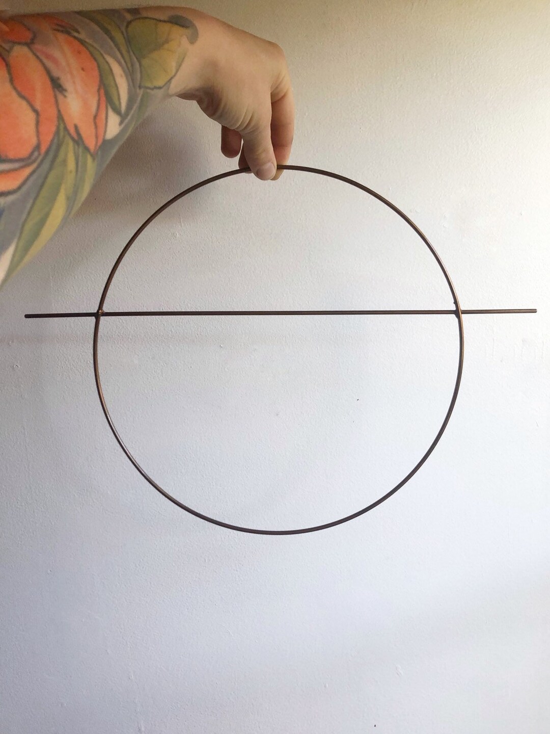 Copper Coloured Circle Frame/ Macrame Supplies/dreamcatcher Hoop ...