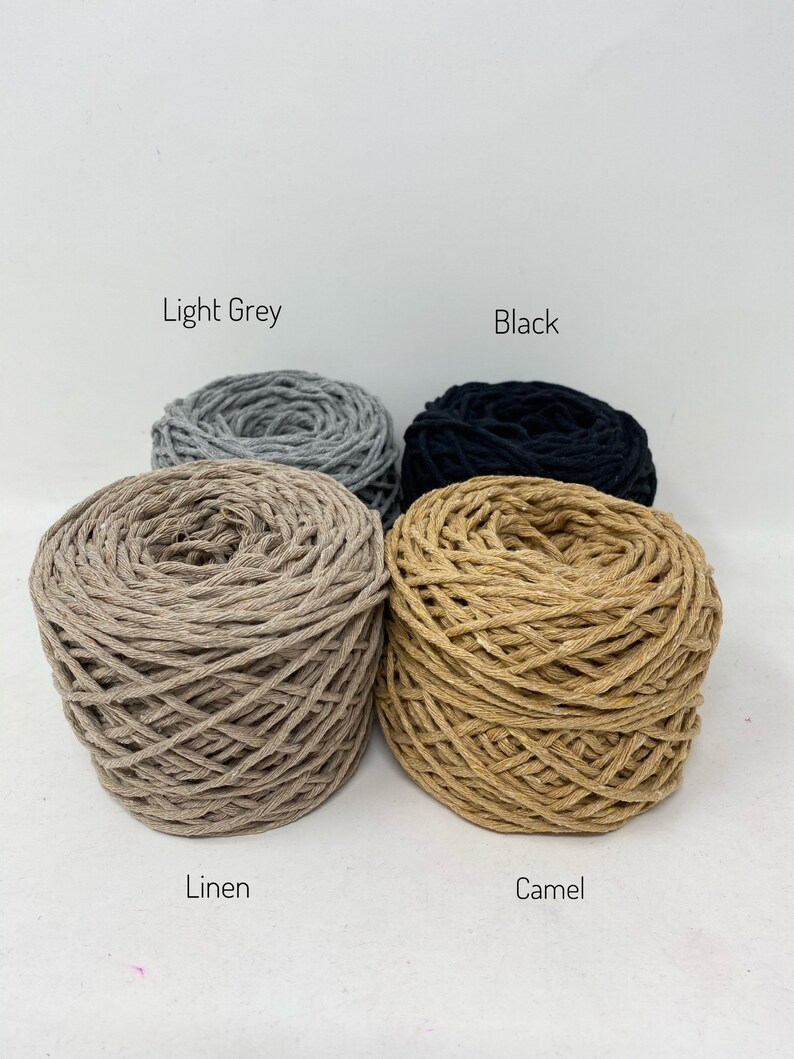 2mm Macrame String/6-pack bulk string/Colouful Warp | Etsy