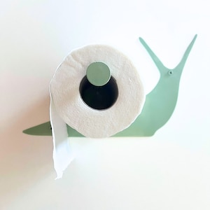 Snail Toilet Paper Roll Holder / Cute Toilet Paper Dispenser / Snail ...