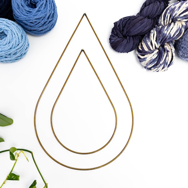 Metal Teardrop - Etsy