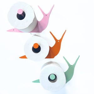 Snail Toilet Paper Roll Holder / Cute Toilet Paper Dispenser / Snail ...