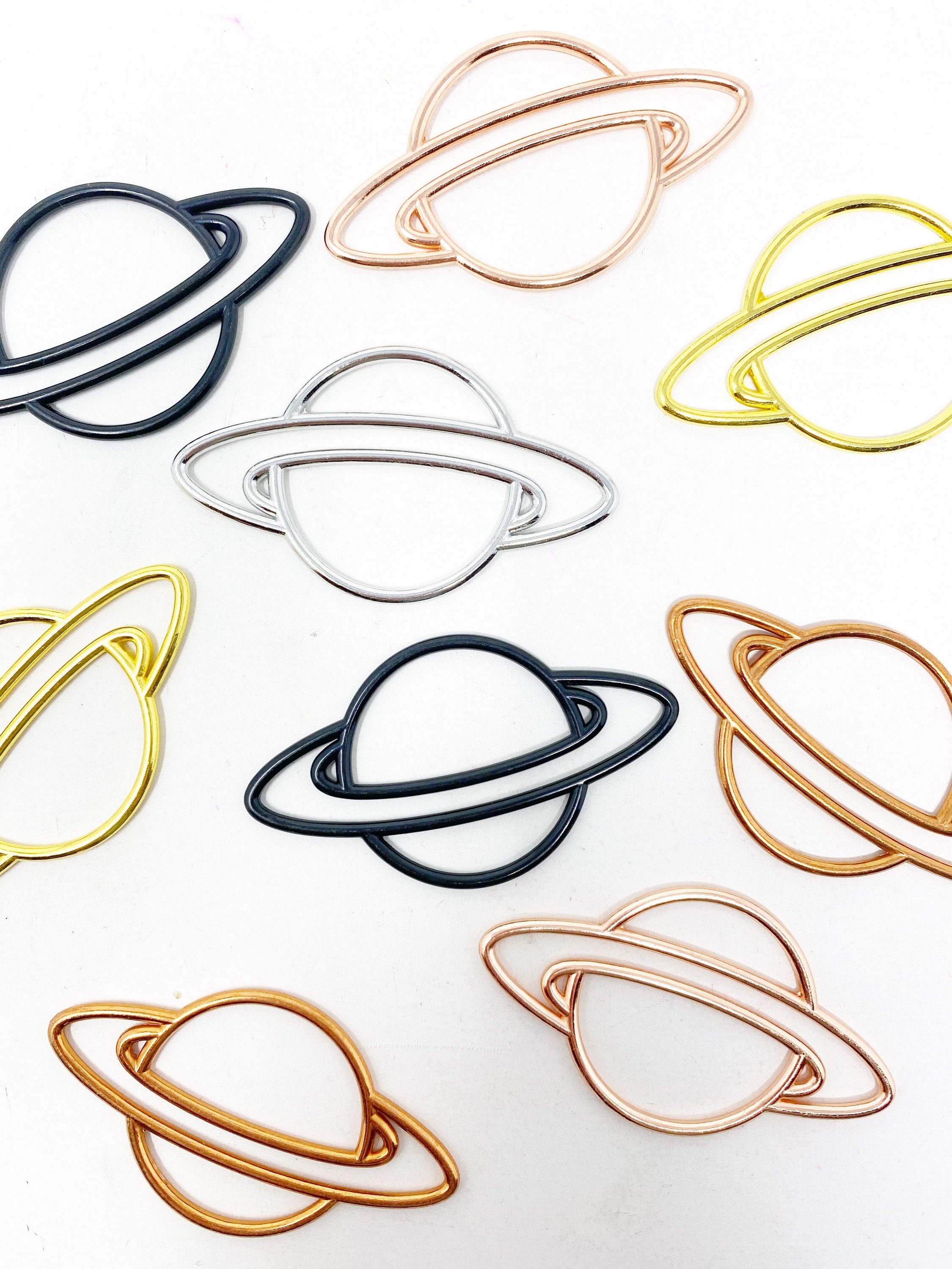 Ten-pack of Tiny Planet Frames / Boho Planet Charms / Galaxy - Etsy Canada