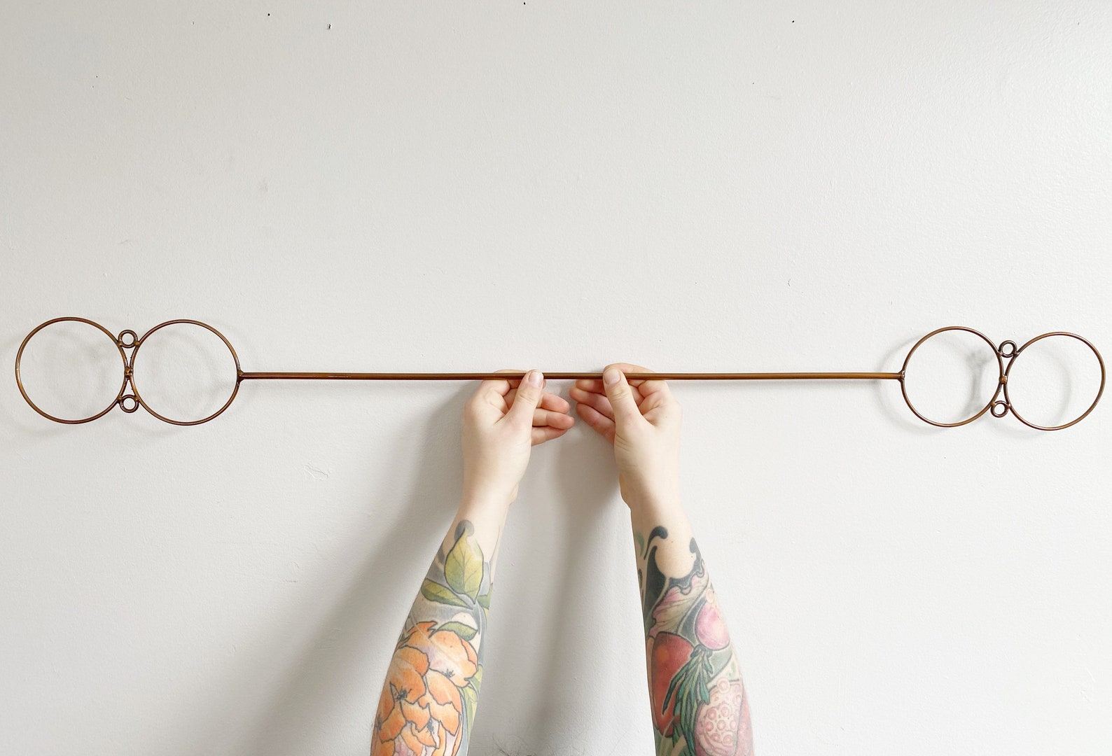 Metal Wall Mount / Metal Arrow Frame / Metal Macrame Rod/ | Etsy