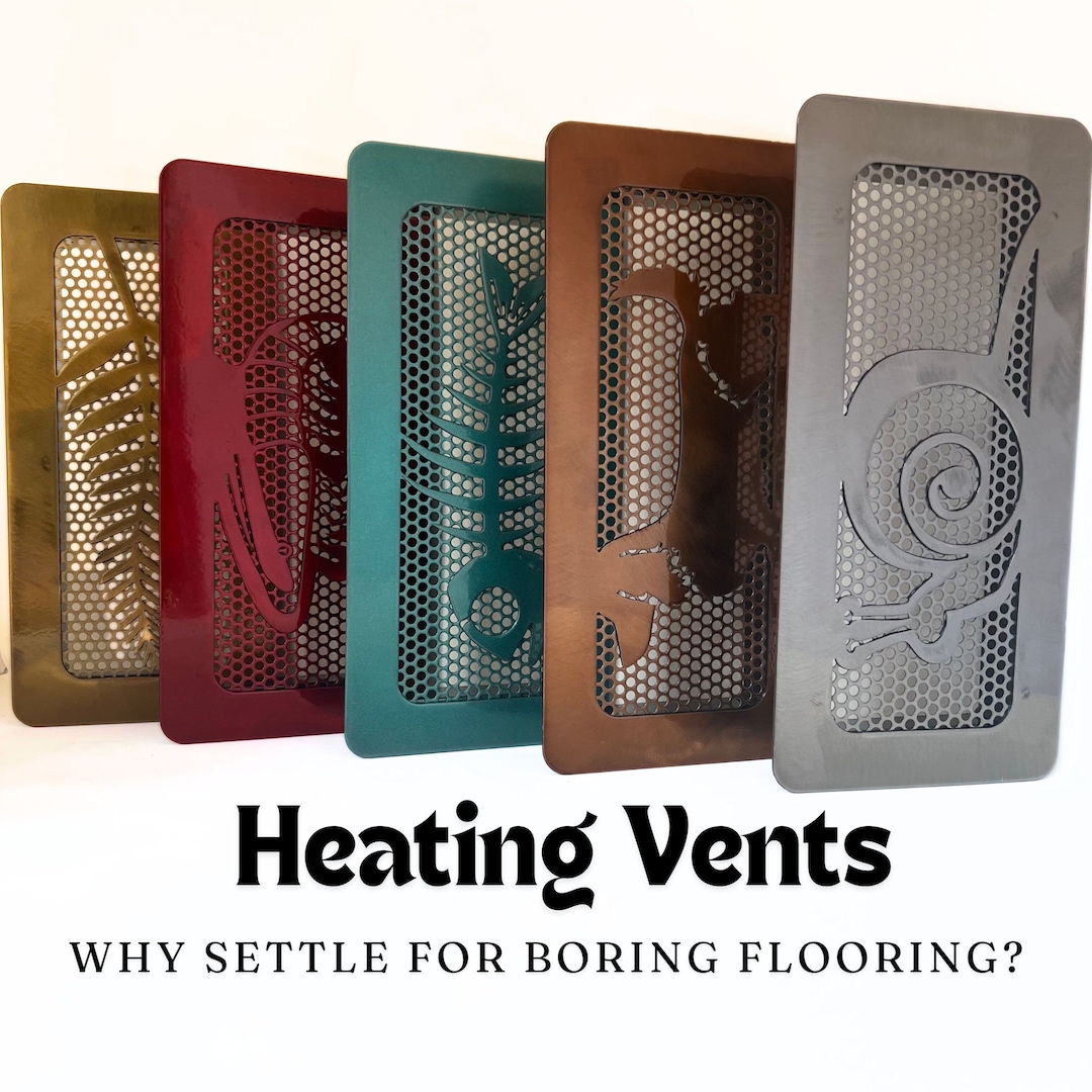 3 X 10 Custom Heating Vents / Powder Coated Metal Floor Ducts ...