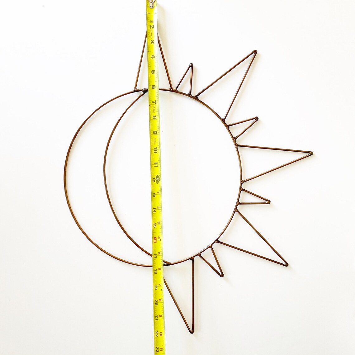 Metal Sun and Moon / Lunar Eclipse Loom / Solar Eclipse Frame | Etsy