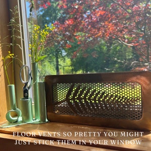 Custom Heating Vents / Powder Coated Metal Floor Ducts / Colourful ...