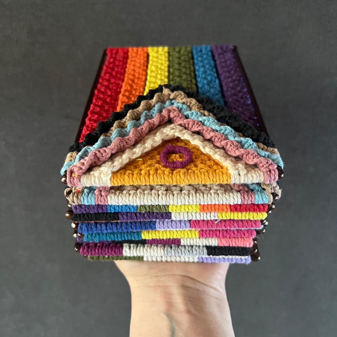 DIY Macrame Pride Flag Kit: Beginner Craftivism Project - Etsy