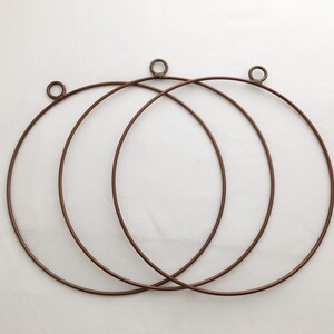 Copper Coloured Circle Frame/ Macrame Supplies/Dreamcatcher | Etsy