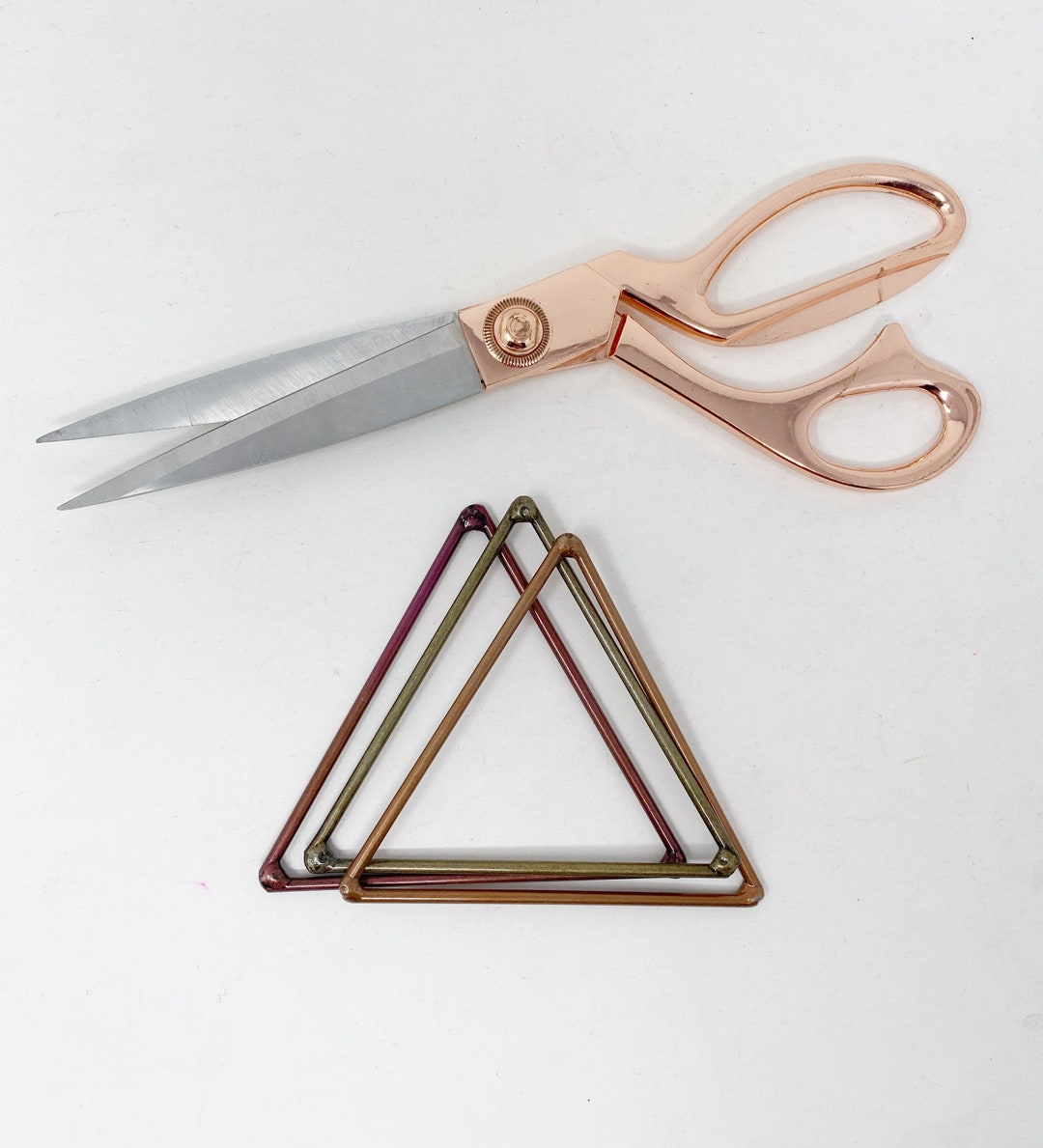Mini Triangle Frames / Triangle Ornament / Mini Triangle Looms / DIY ...