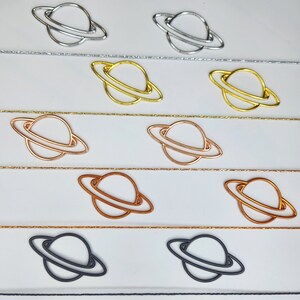 Ten-pack of Tiny Planet Frames / Boho Planet Charms / Galaxy Decor ...