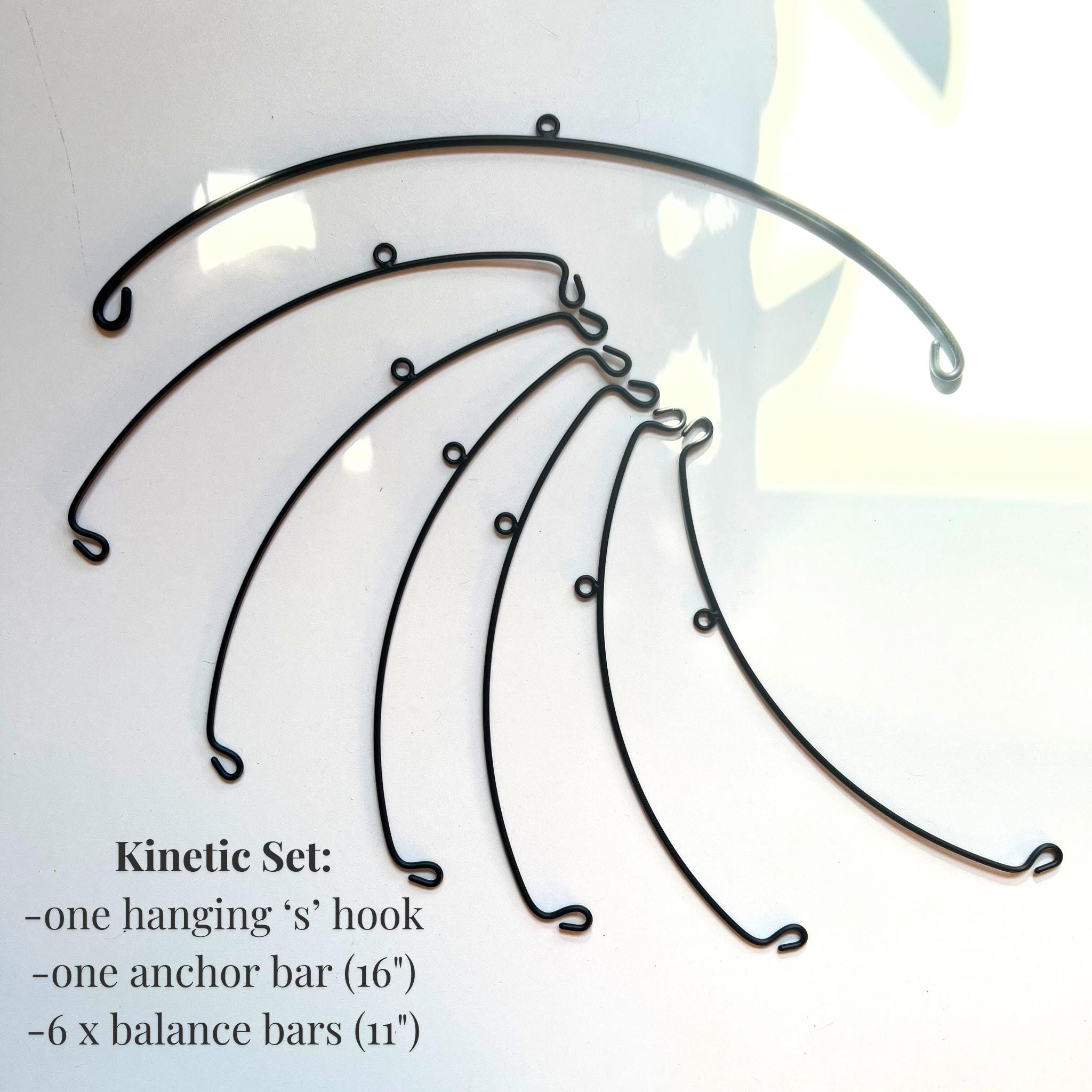 DIY Kinetic Mobile Frames Set: Powder Coated Steel, Handmade in Canada ...