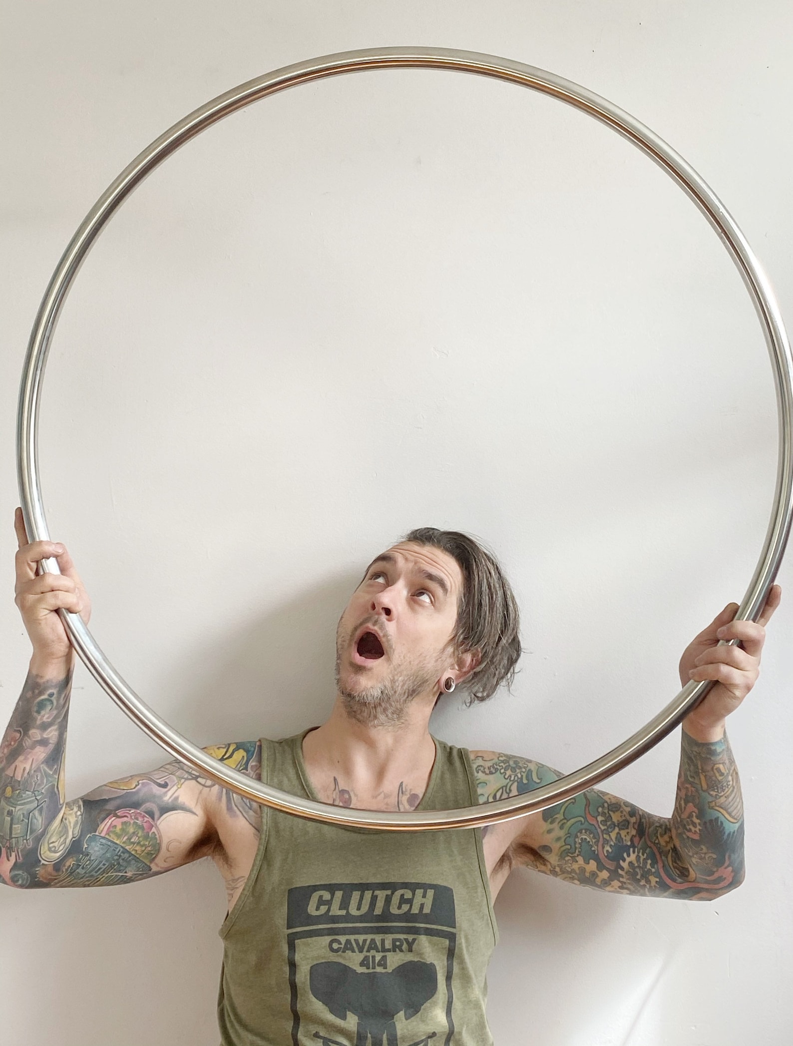 Big Thicc Hoop / Giant Metal Hoop / Steel Ring / Stainless - Etsy Canada