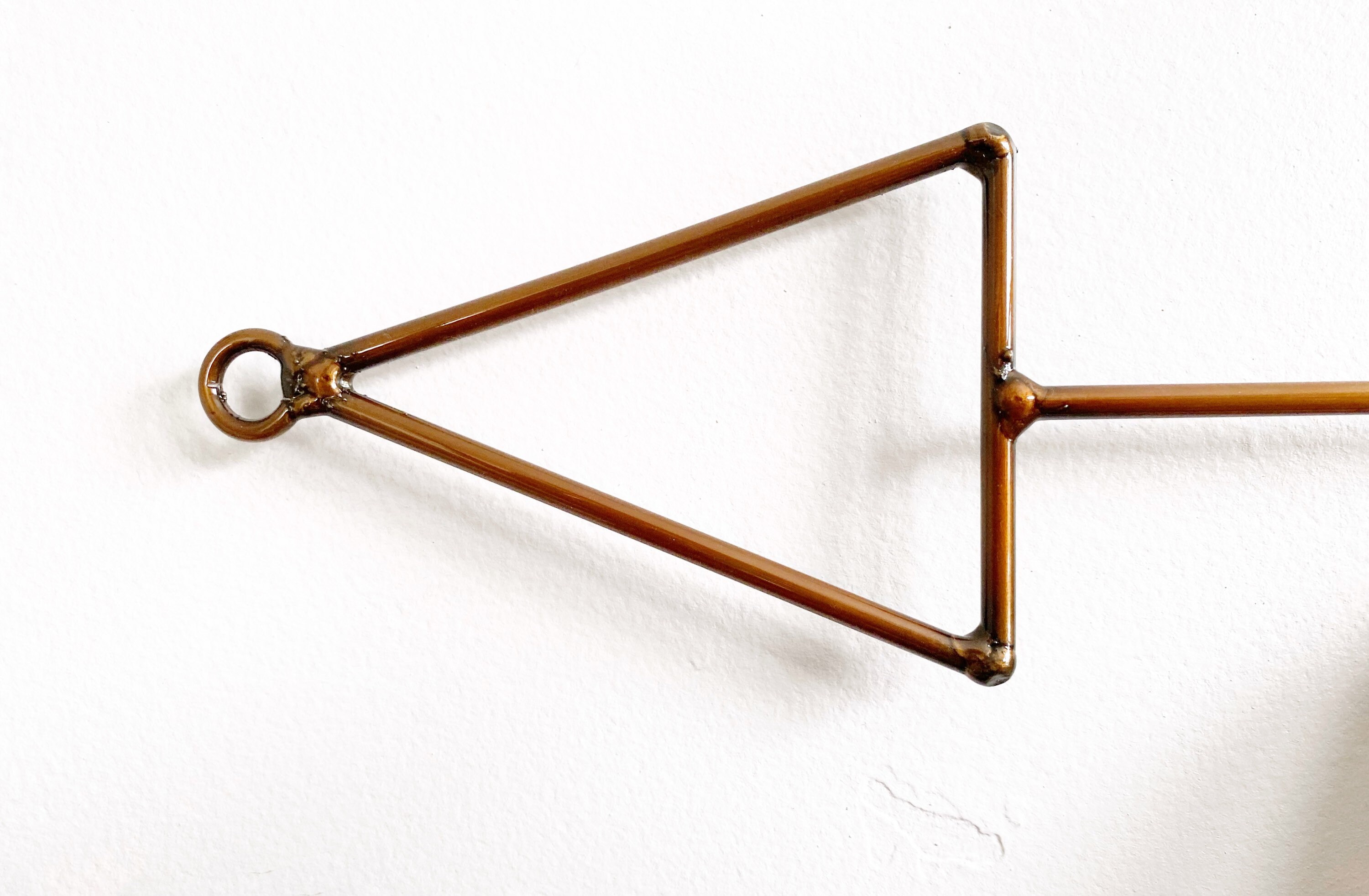 Metal Wall Mount / Metal Arrow Frame / Metal Macrame Rod/ | Etsy