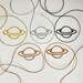 Ten-pack of Tiny Planet Frames / Boho Planet Charms / Galaxy Decor ...