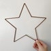 Copper Moon and Star Metal Frame Set: Dreamcatcher Supplies - Etsy