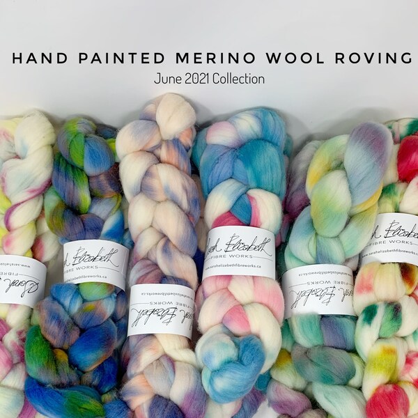 Hand Dyed Roving - Etsy